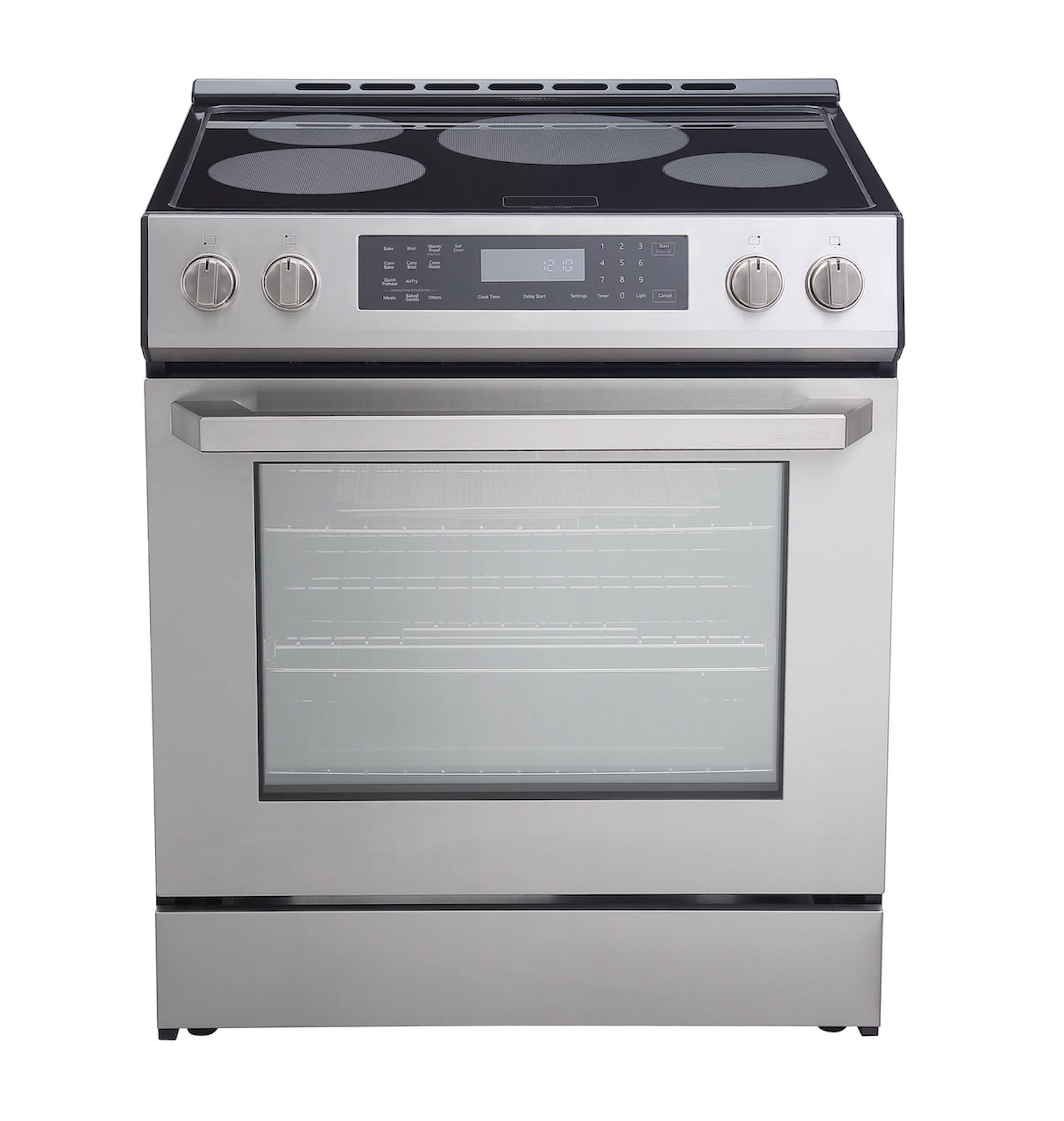 Rangaire 30 Inch Induction Range, Self-Cleaning, Convection Airfry ...