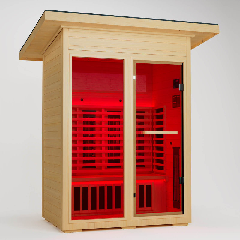 MEISSALIVVE Infrared Sauna, Full-spectrum Infrared Outdoor Saunas For ...