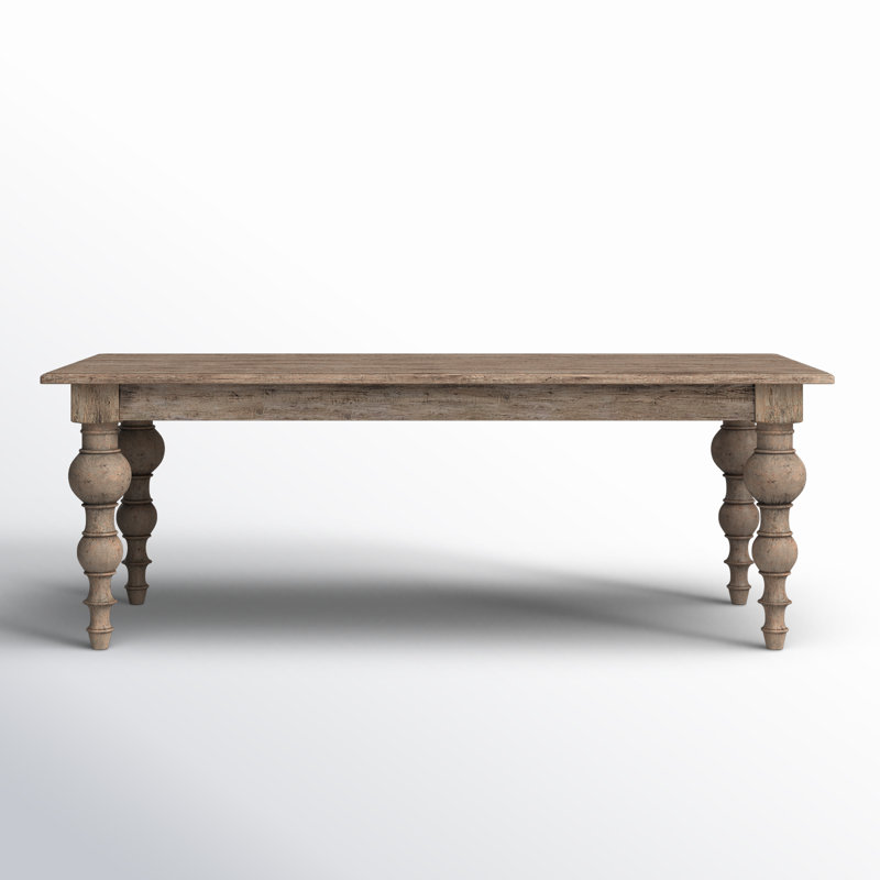 Laurel Foundry Modern Farmhouse® Ayala 84" Rectangular Pine Dining ...