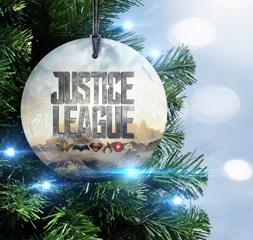 Trend Setters DC Comics Justice League Movie Logos Hanging Glass Print ...