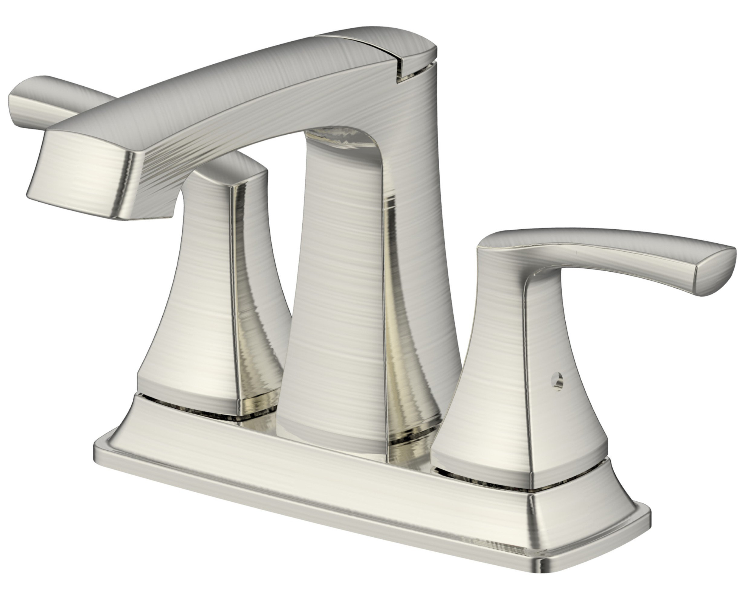 CMI Cardania Centerset 2-handle Bathroom Faucet with Drain Assembly ...