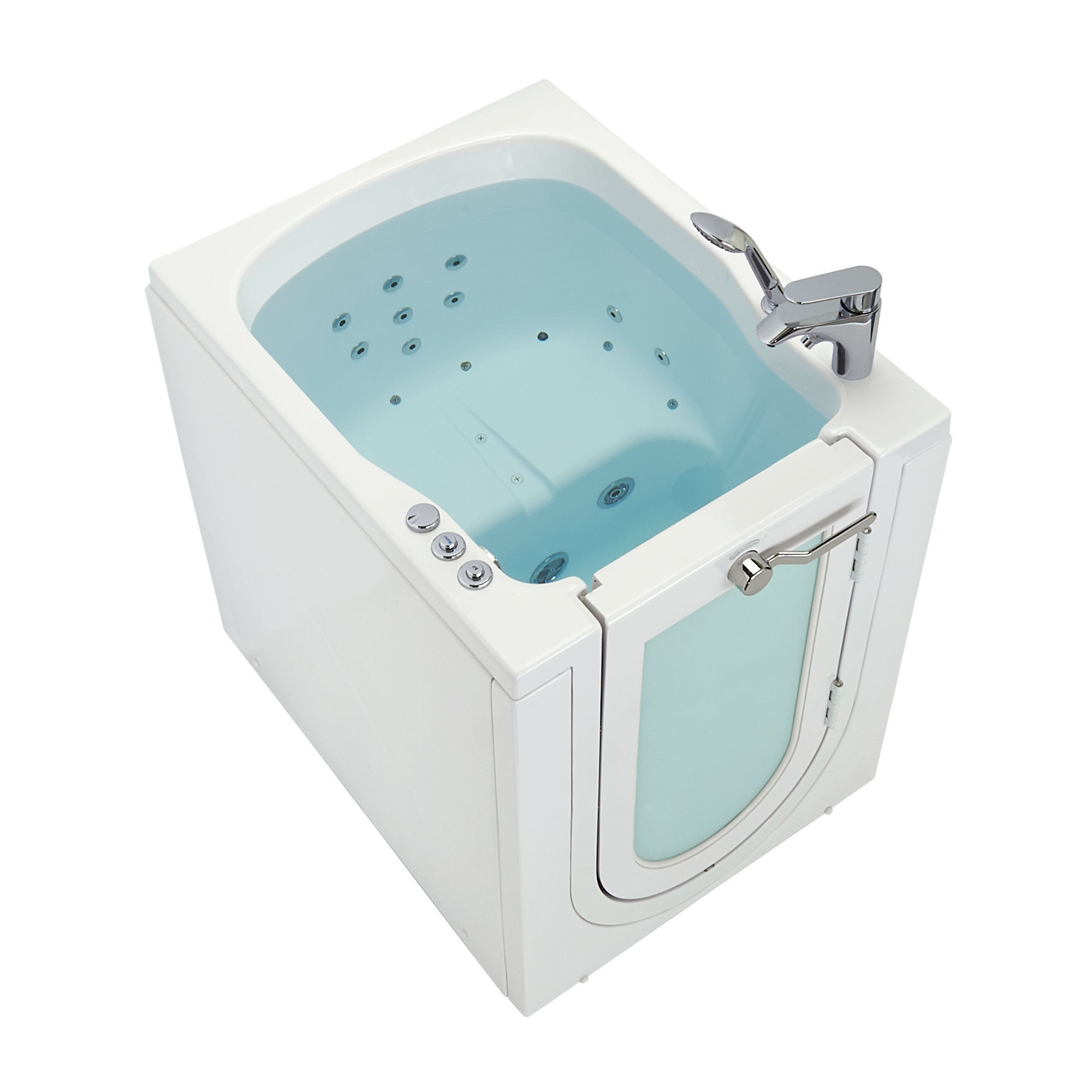 Ella Walk In Baths Front Entry 32"x40" Acrylic Air and Hydro Massage ...