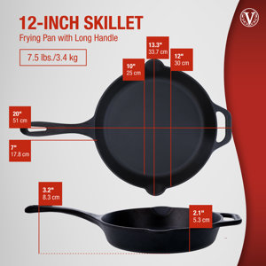 Victoria 12" Skillet & Reviews | Wayfair
