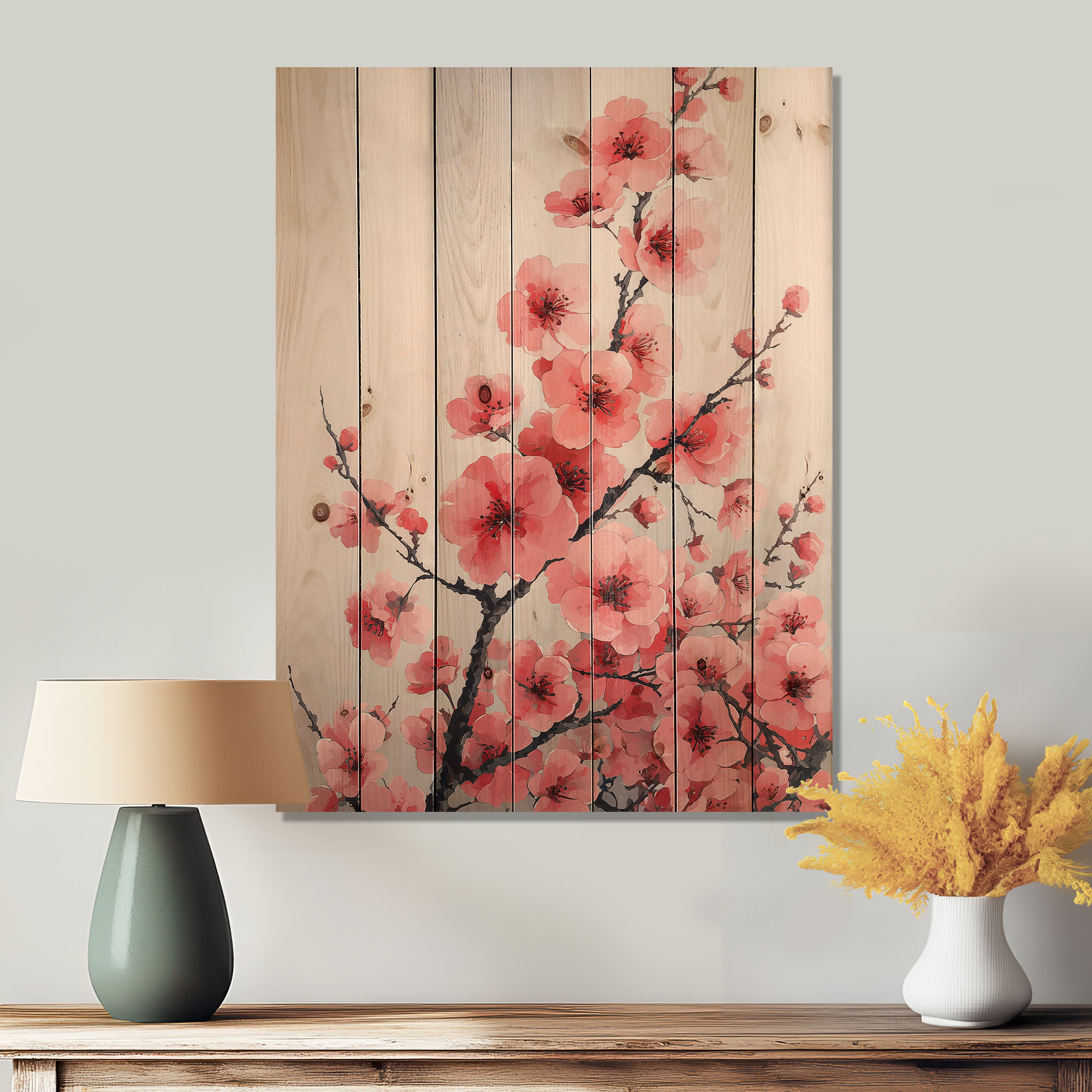 Ophelia & Co. Pink Cherry Blossoms Summer Embrace III - Cherry Blossom ...
