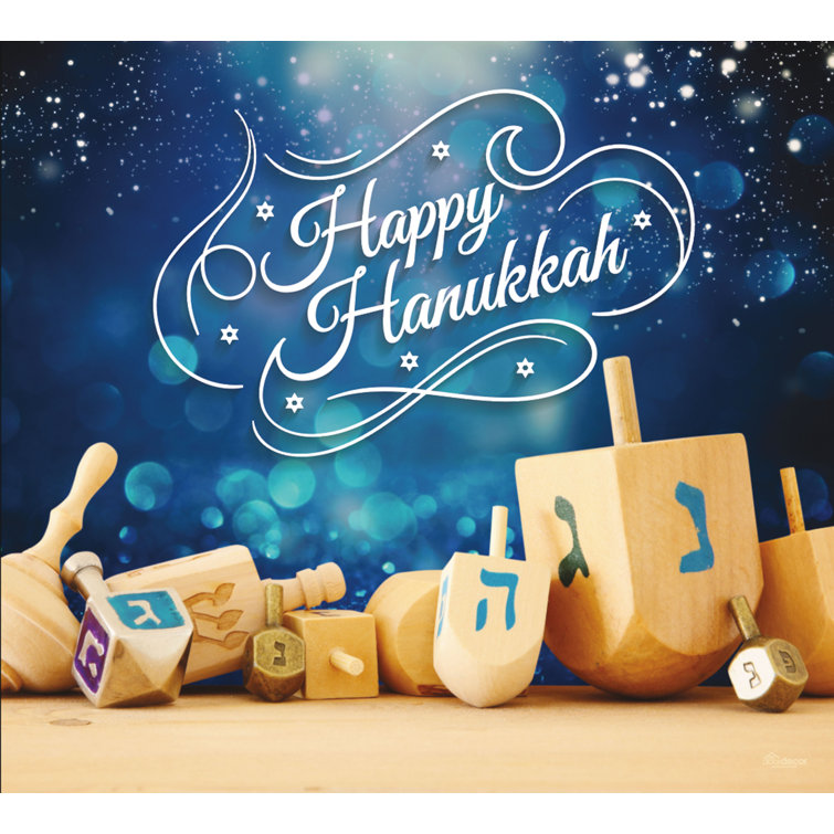 The Holiday Aisle® Hanukkah Dreidel Car Garage Door Mural - Wayfair Canada