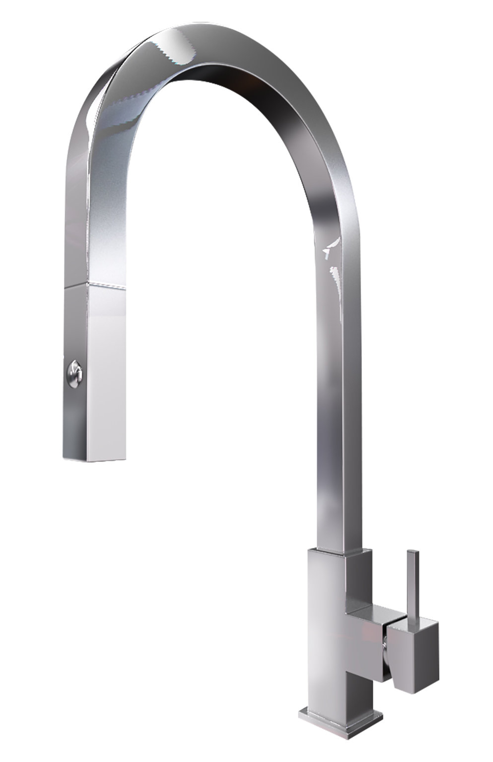 Valley Acrylic Ltd. Pull Down Single Handle Kitchen Faucet | Wayfair
