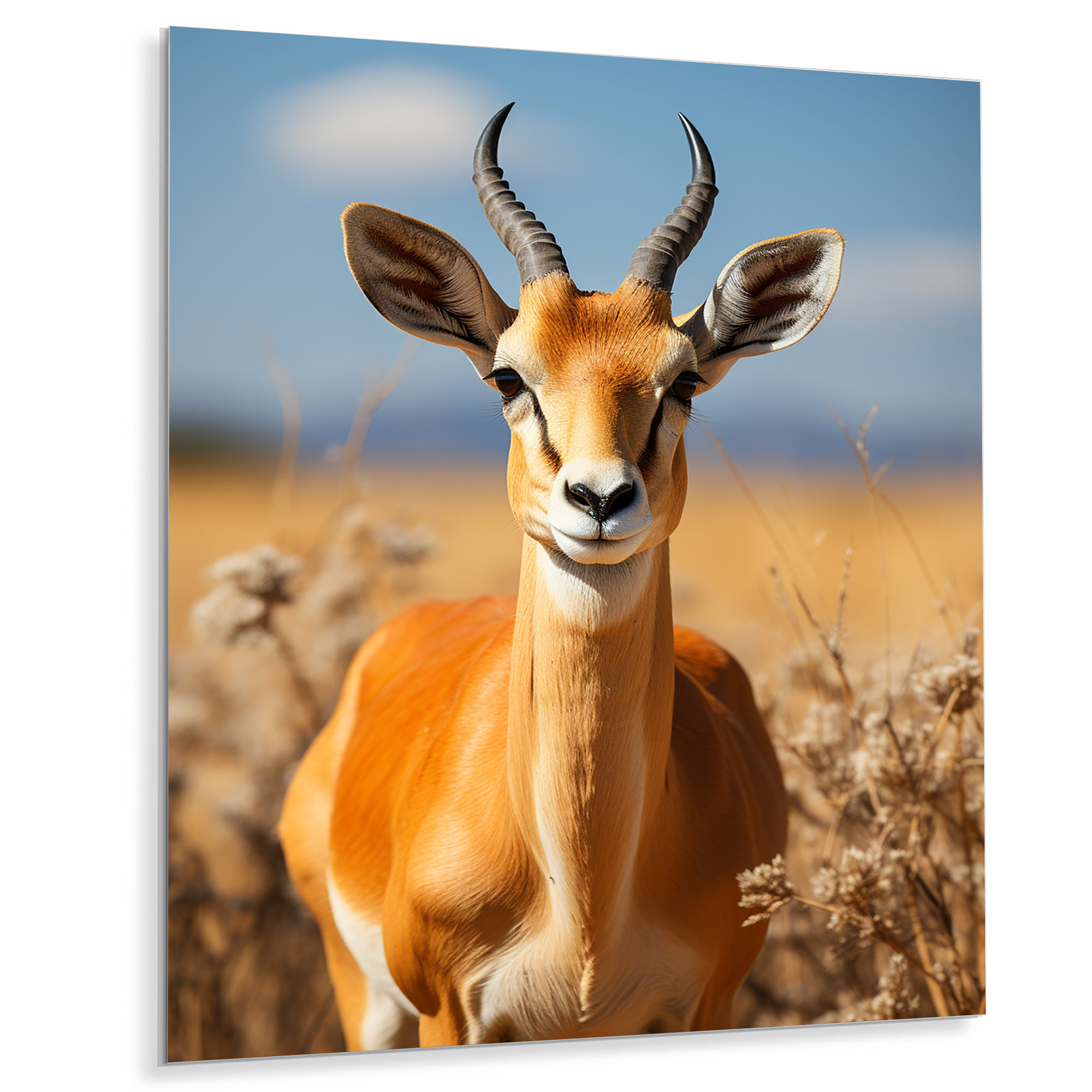 Millwood Pines Graceful Antelope I - Animals Metal Wall Decor - Wayfair ...