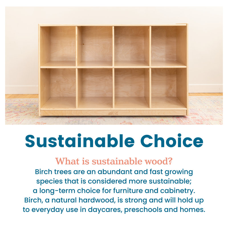 ECR4Kids 8-Compartment Mobile Backpack Storage Cabinet, Classroom ...