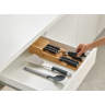 Joseph Joseph DrawerStore Compact Bamboo 2-tier Knife Organizer ...