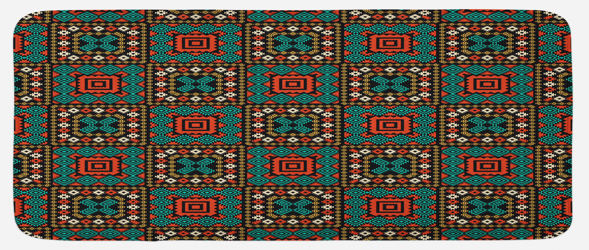 East Urban Home Ethnic Kitchen Mat | Wayfair