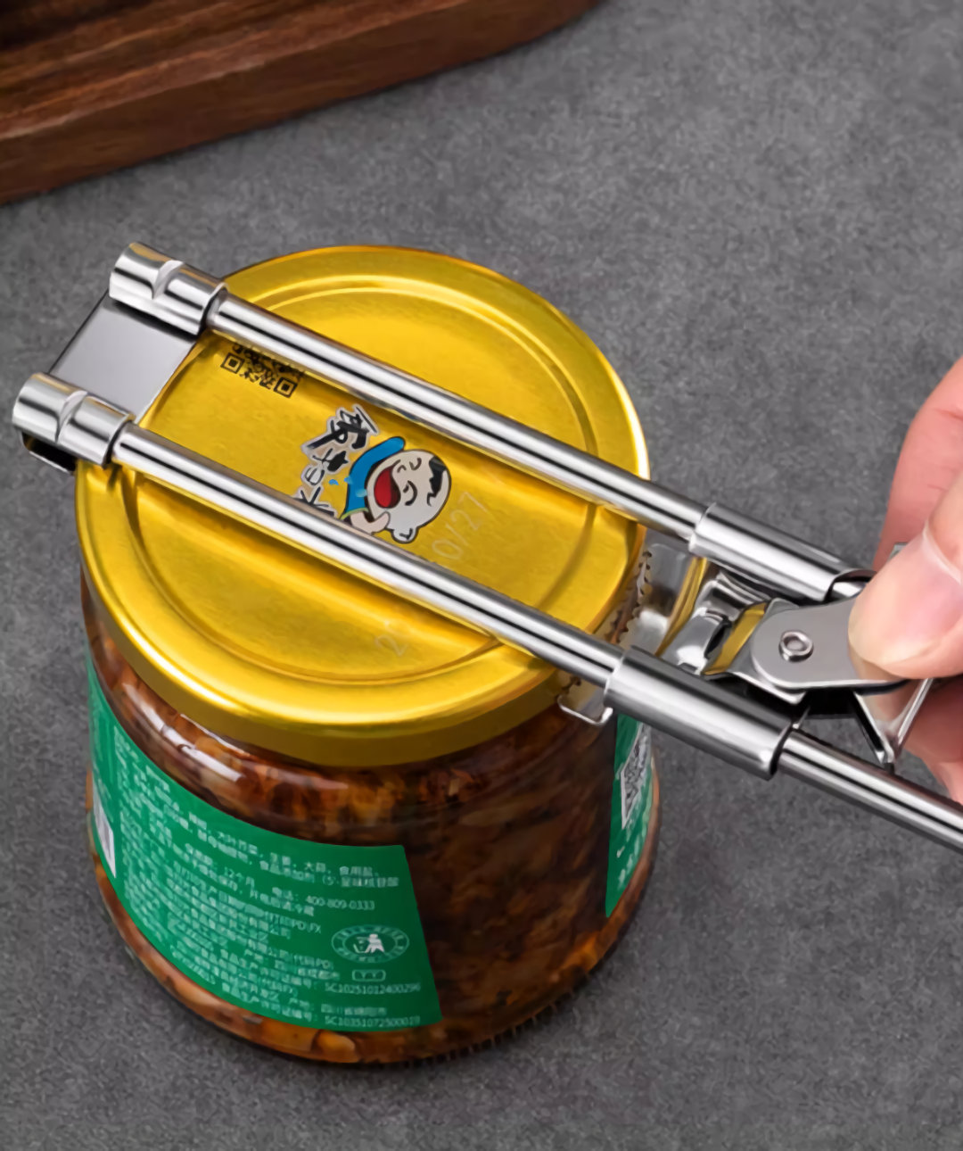 LIYONG Stainless Steel Non-Electrical Can Opener | Wayfair