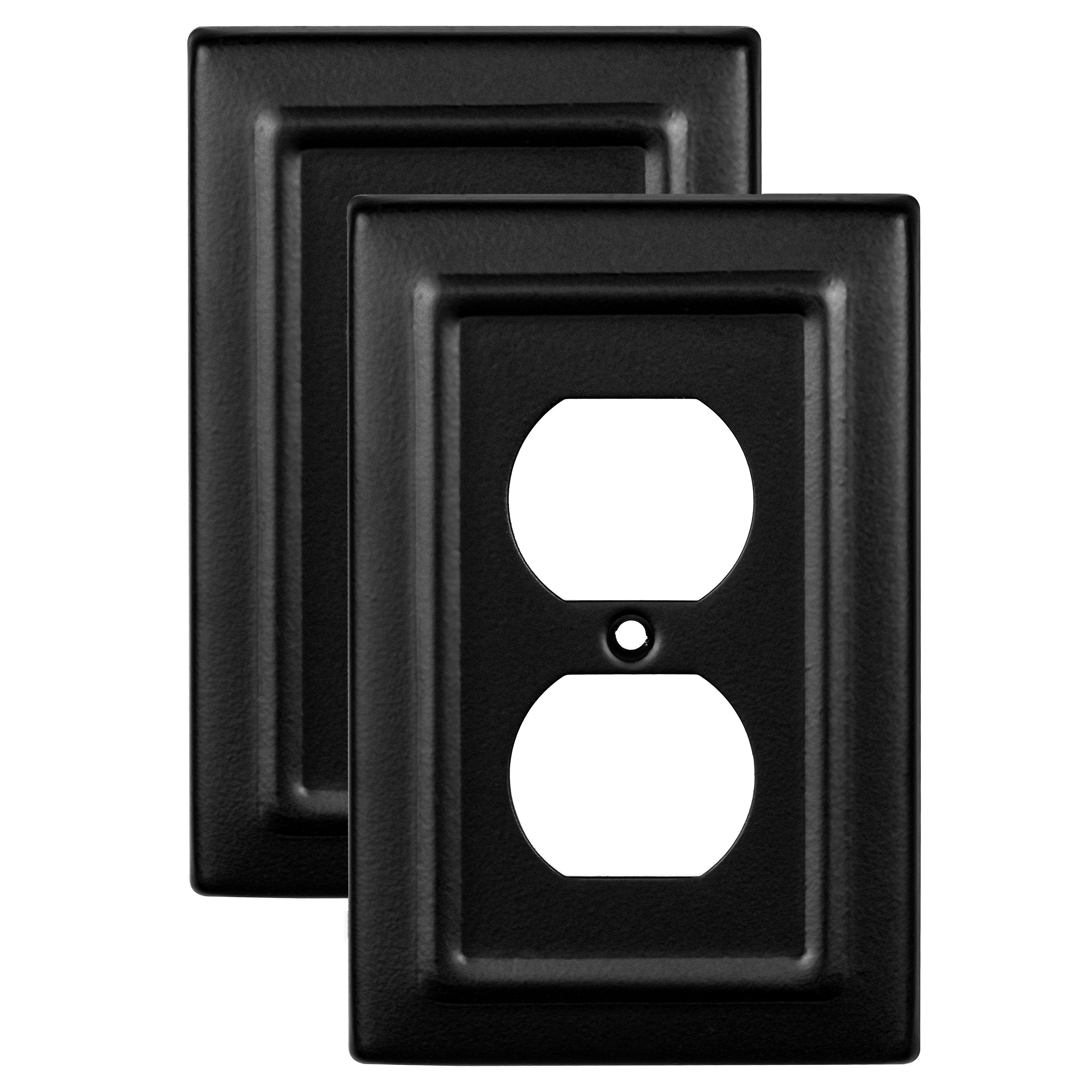 Monarch Abode Architectural 1 - Gang Duplex Outlet Standard Wall Plate ...