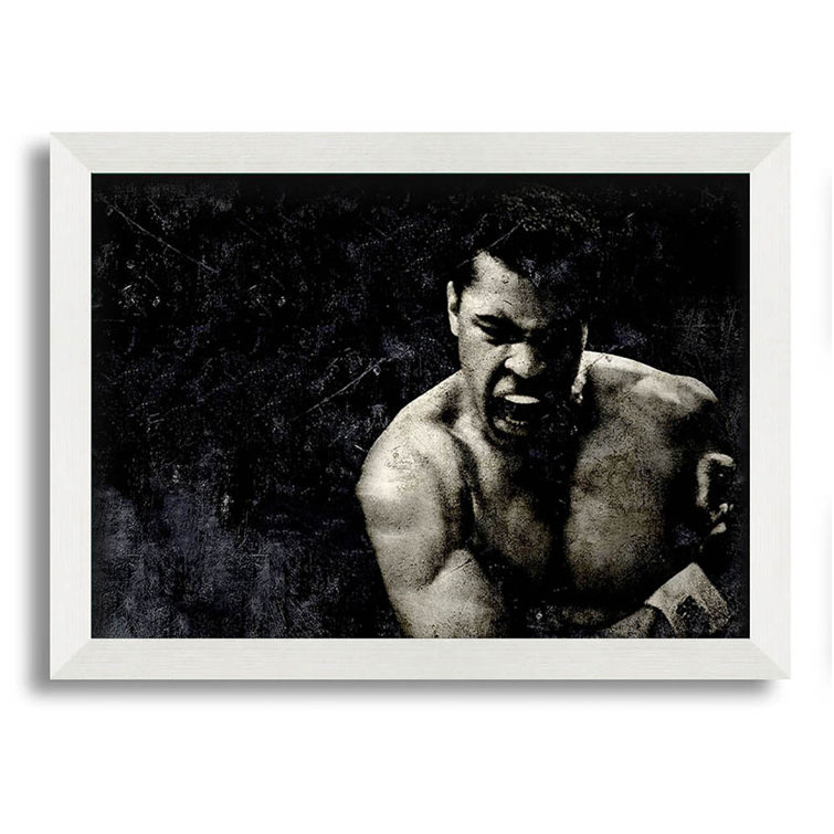 Brayden Studio Muhammad Ali Power - Single Picture Frame Print ...