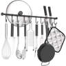 Mercer41 Stainless Steel Round Wall Mounted Pot Rack | Wayfair