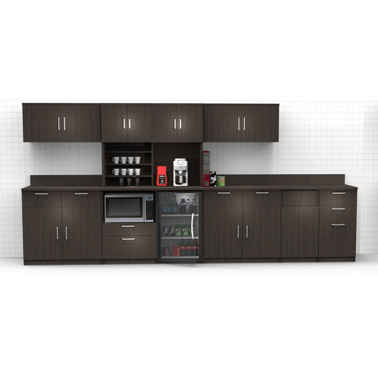 Breaktime Buffet Sideboard Kitchen Break Room Lunch Coffee Kitchenette ...