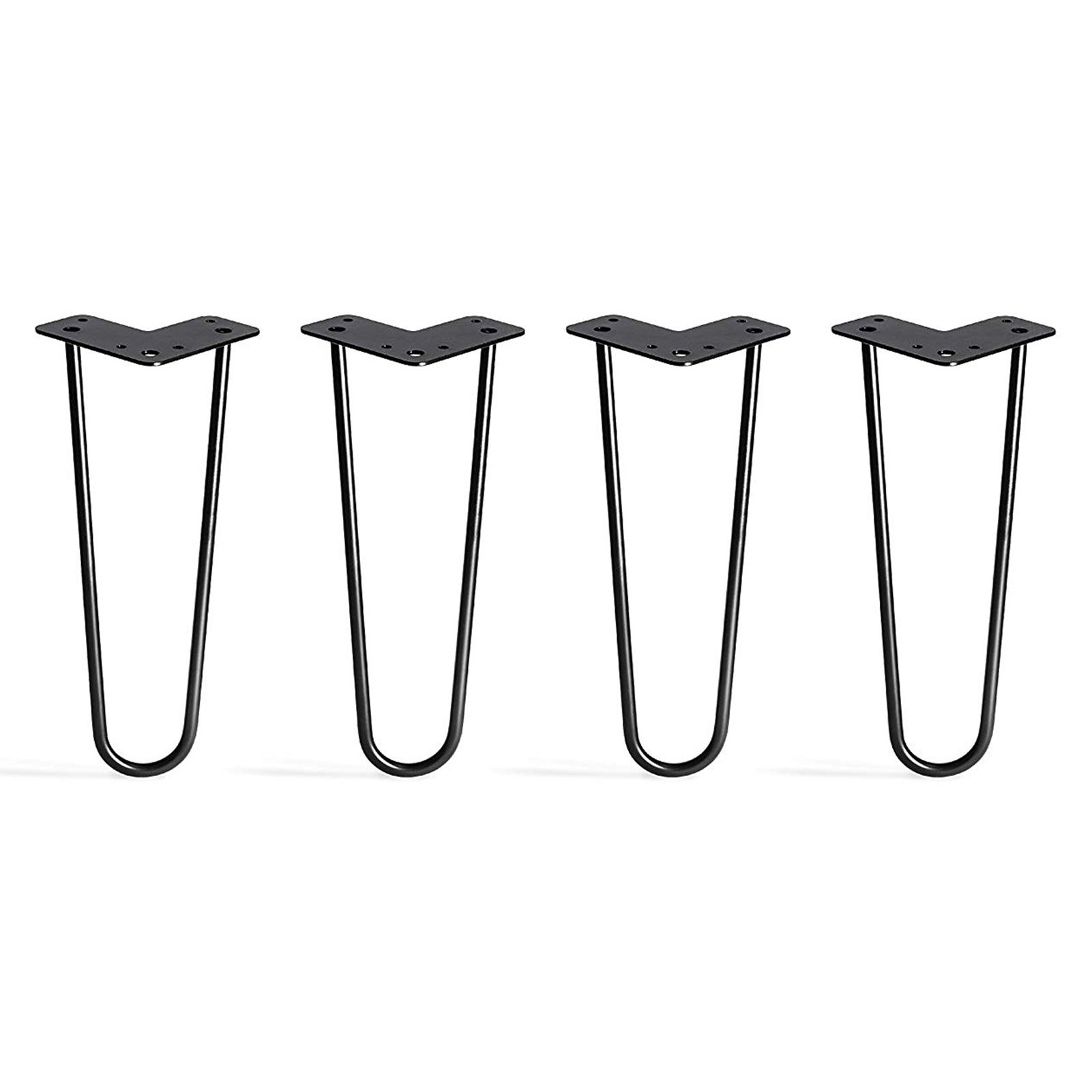 TEN49 12” Heavy Duty Hairpin Legs with Bullet Feet - Quality Stain ...