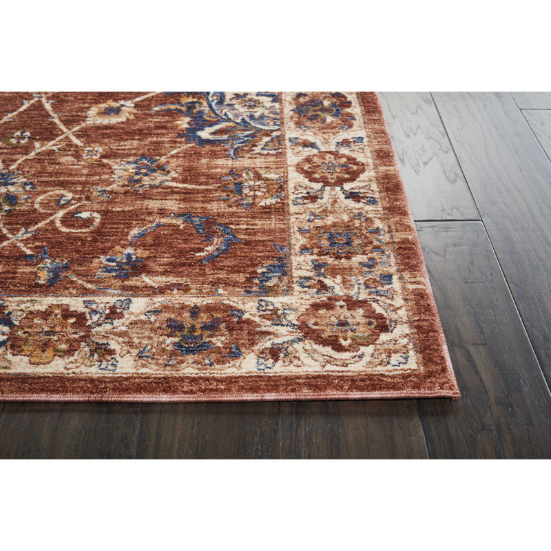 Astoria Grand Performance Brick Rug & Reviews | Wayfair