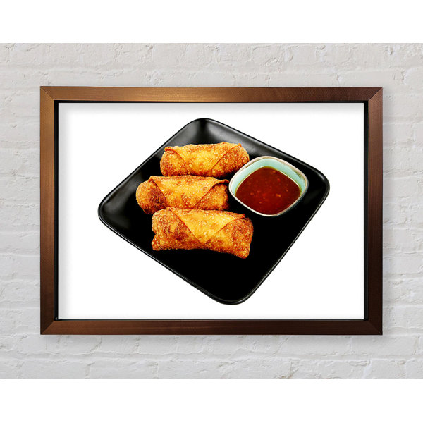 Ebern Designs Spring Roll Dips - Single Picture Frame Art Prints ...