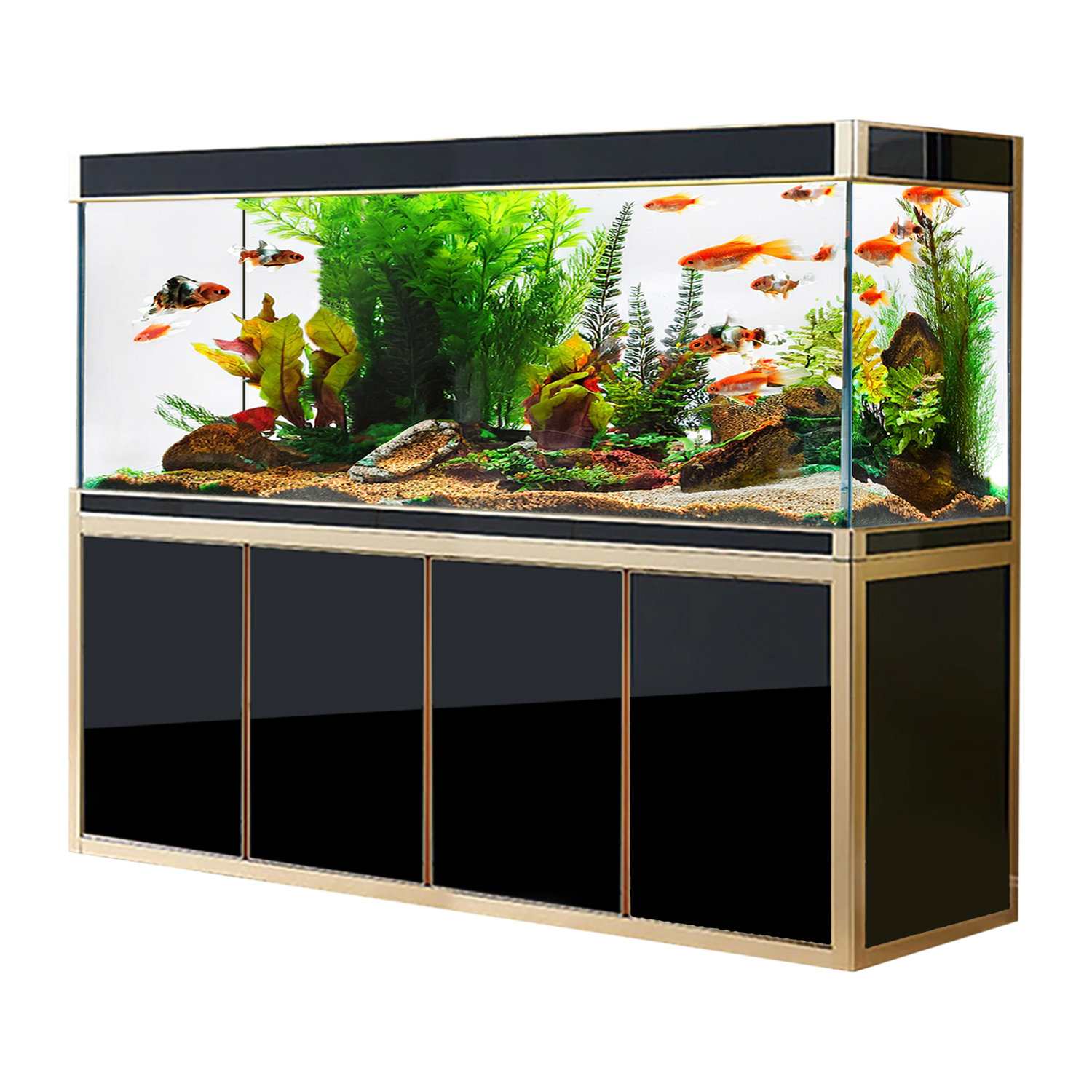 Tucker Murphy Pet™ Breylee 230 Gallons Rectangle Aquarium Tank ...