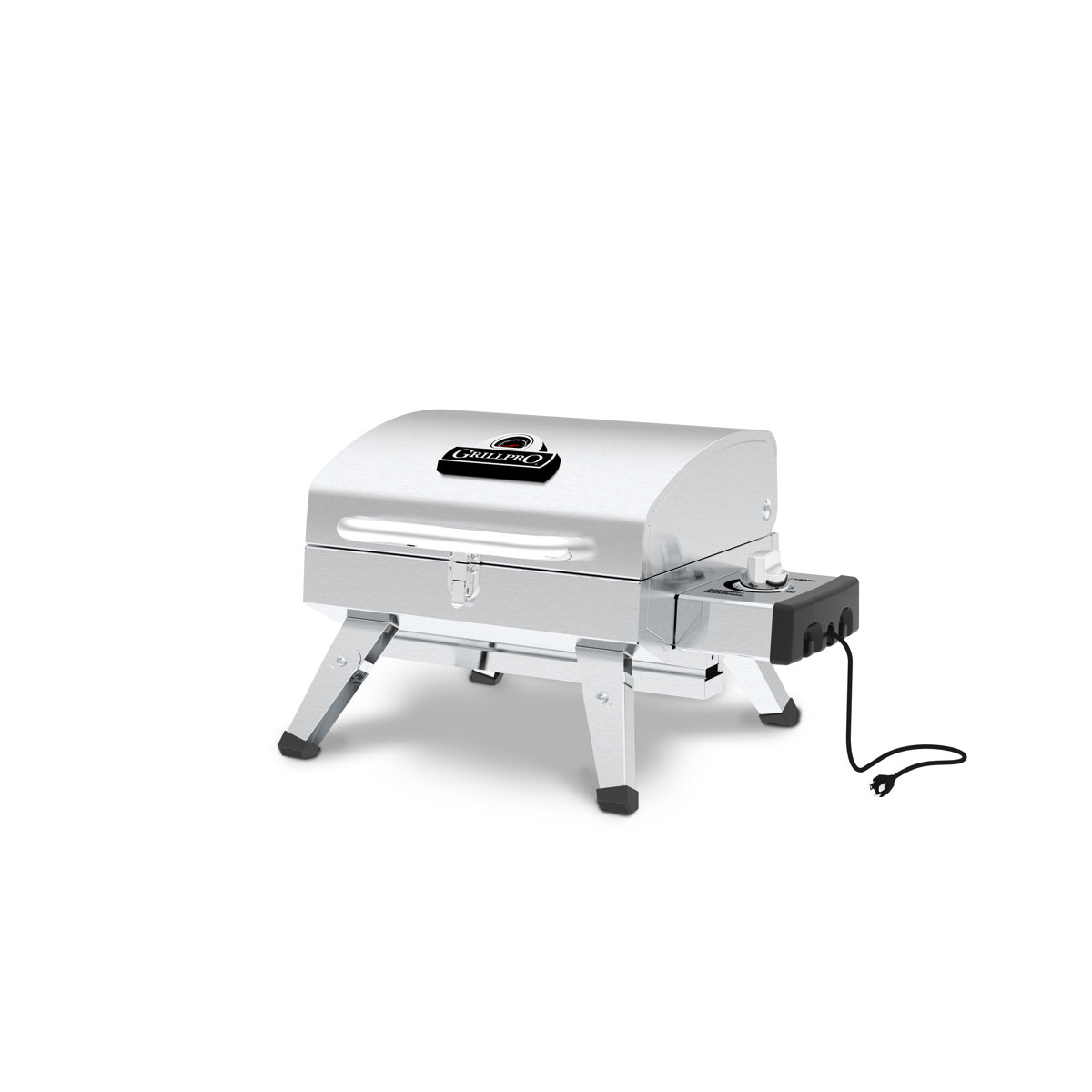 GrillPro Table Top Portable Electric Grill in Stainless Steel & Reviews ...