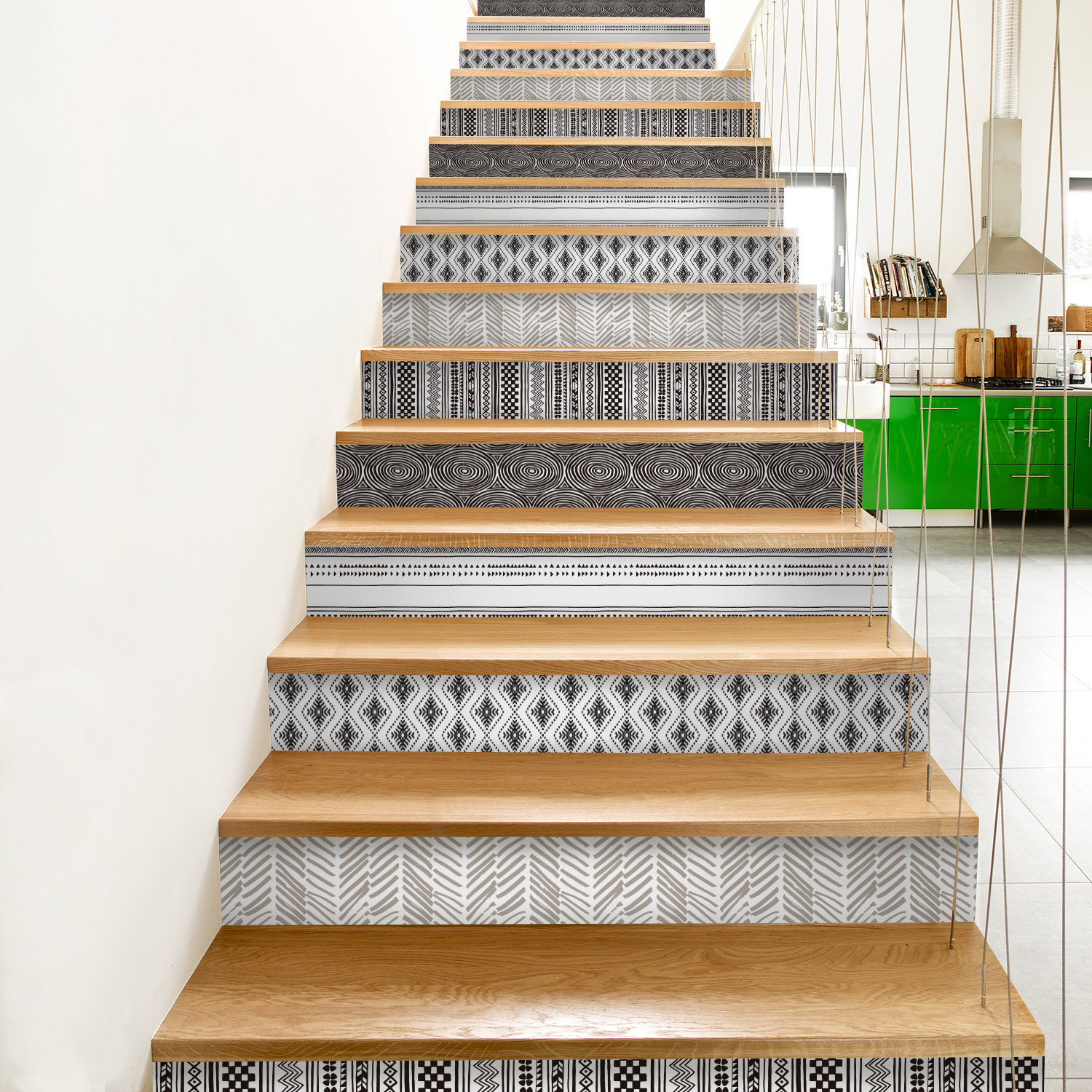 Dakota Fields Shapes Tile Decal | Wayfair