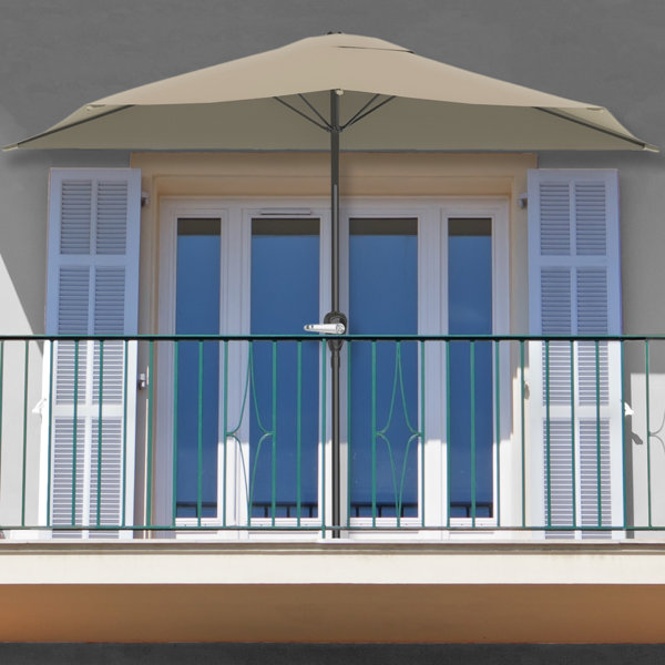 Half Patio Umbrellas You'll Love | Wayfair