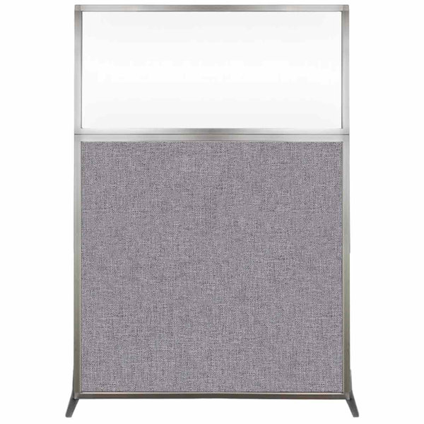 Versare 6' Tall Hush Screen Portable Partition - FrostedWindow | Wayfair
