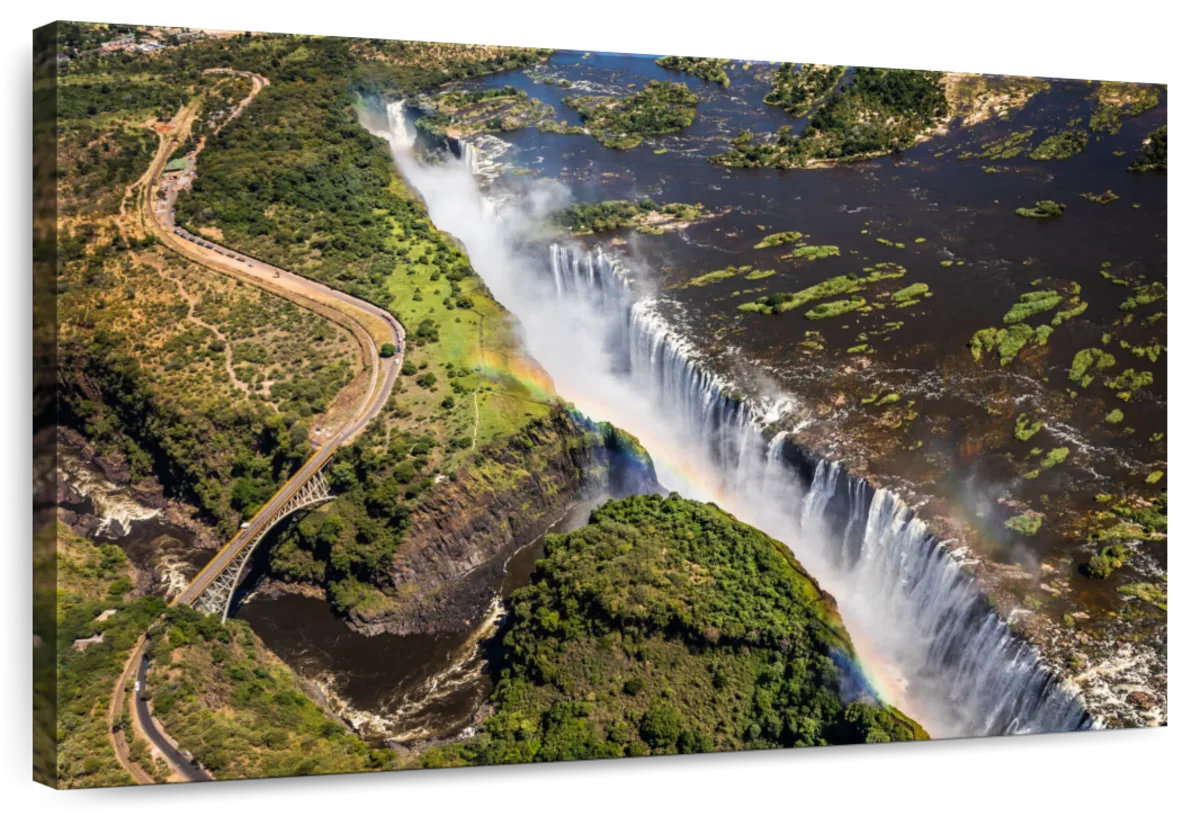 Ebern Designs Mosi Oa Tunya Falls | Wayfair