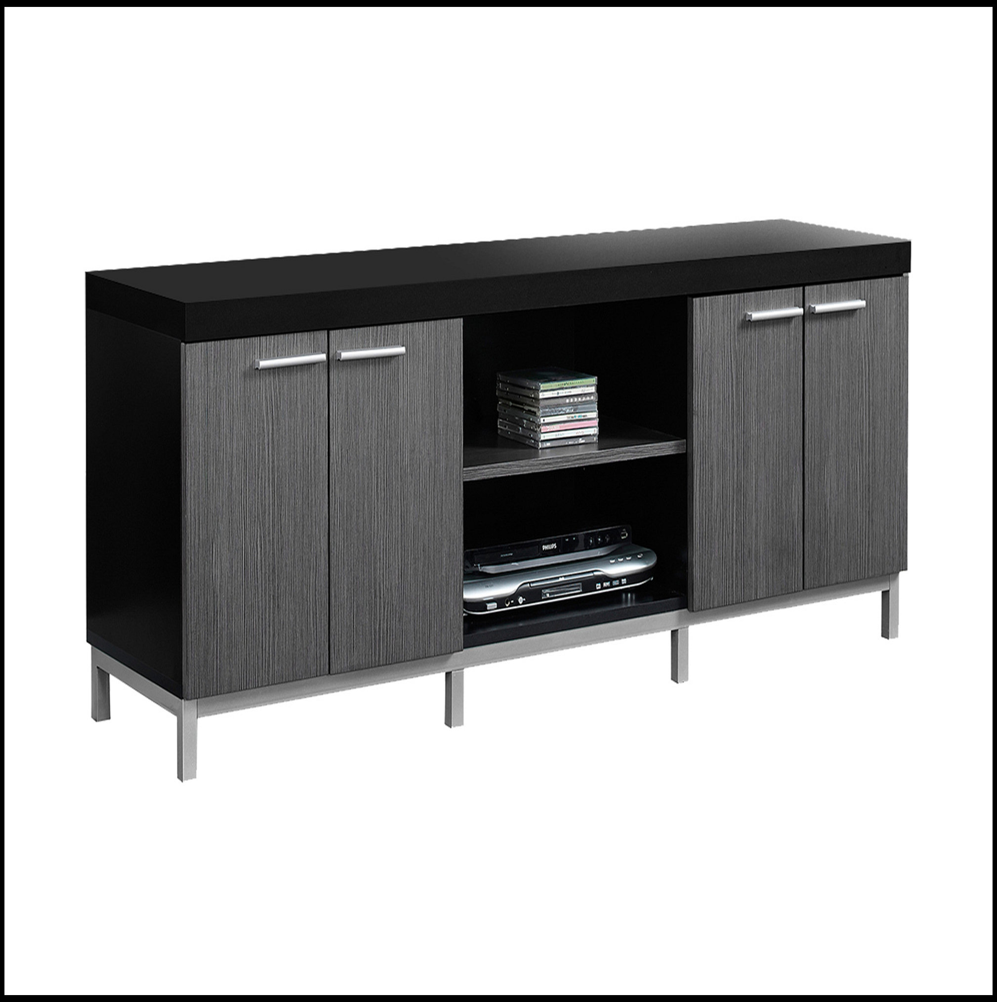 George Oliver Tv Stand, 60 Inch, Console, Media Entertainment Center ...