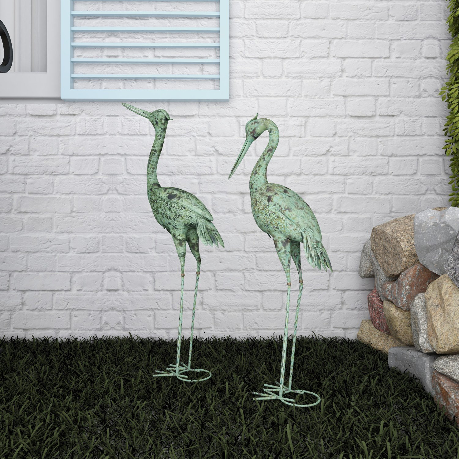 Three Posts™ Louie Rustic Garden Statue & Reviews - Wayfair Canada