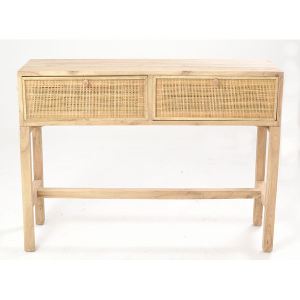 Bay Isle Home Spindale 110cm Solid Wood Console Table | Wayfair.co.uk