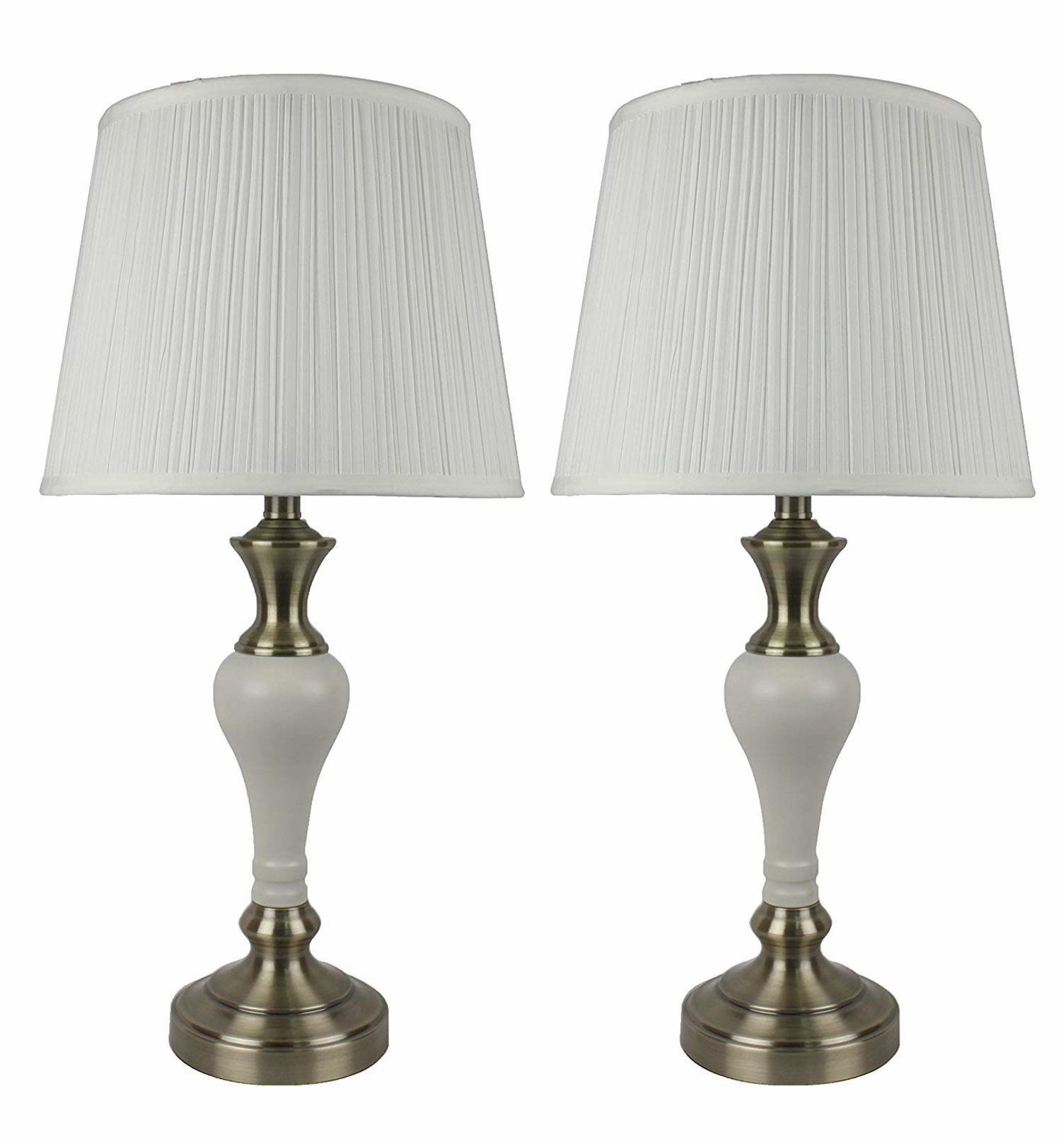 Alcott Hill® Brookhaven 25" Table Lamp Set & Reviews | Wayfair