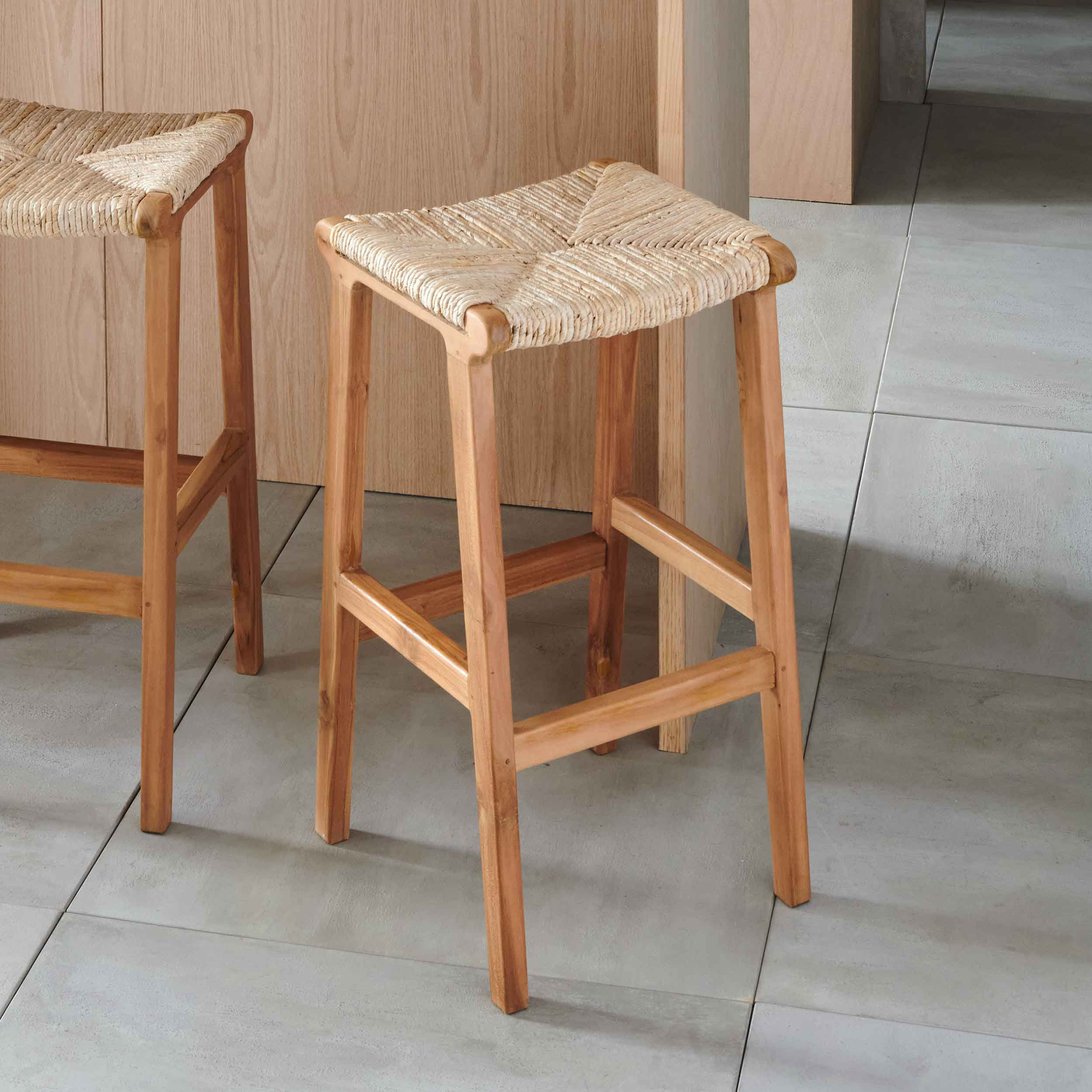Union Rustic Jaremiah 29.1'' Counter Stool with Solid Wood Frame | Wayfair