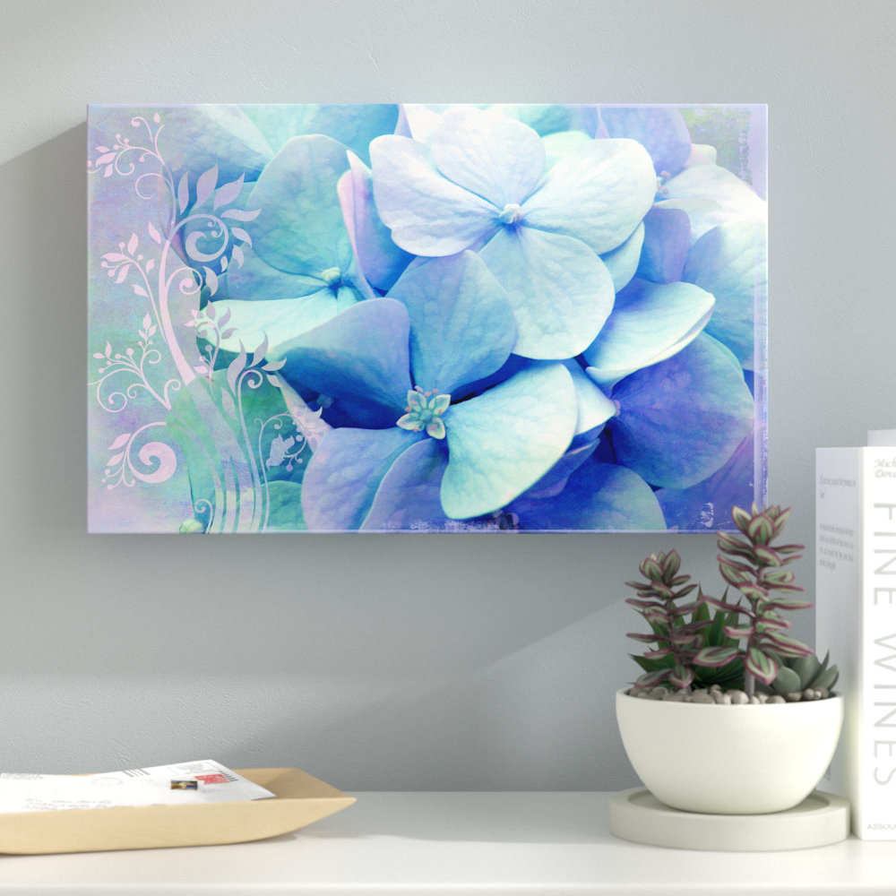 Ebern Designs 'Ecstasy' Graphic Art Print on Wrapped Canvas | Wayfair