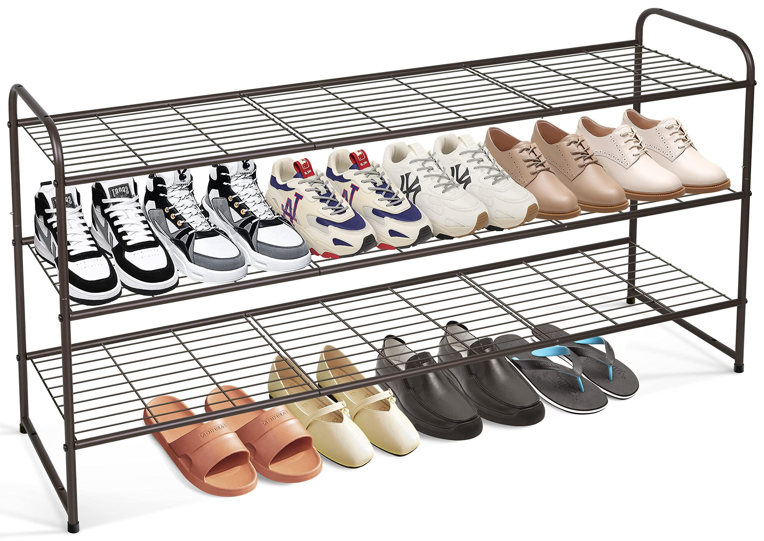 Rebrilliant 24 Pair Shoe Rack | Wayfair