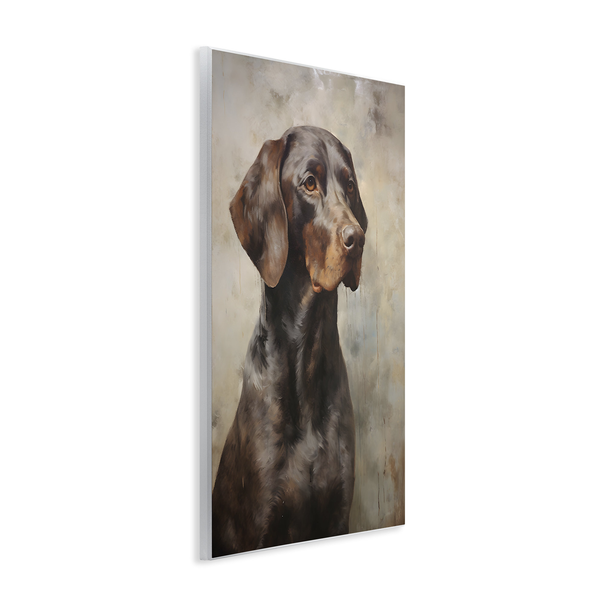 Winston Porter Brown Labrador Visage Wall Plaque Art by Petal Prints ...