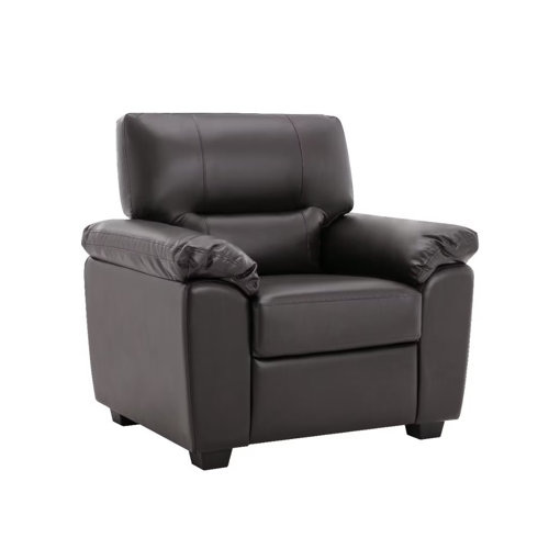 Winston Porter Gottfried Vegan Leather Club Chair | Wayfair