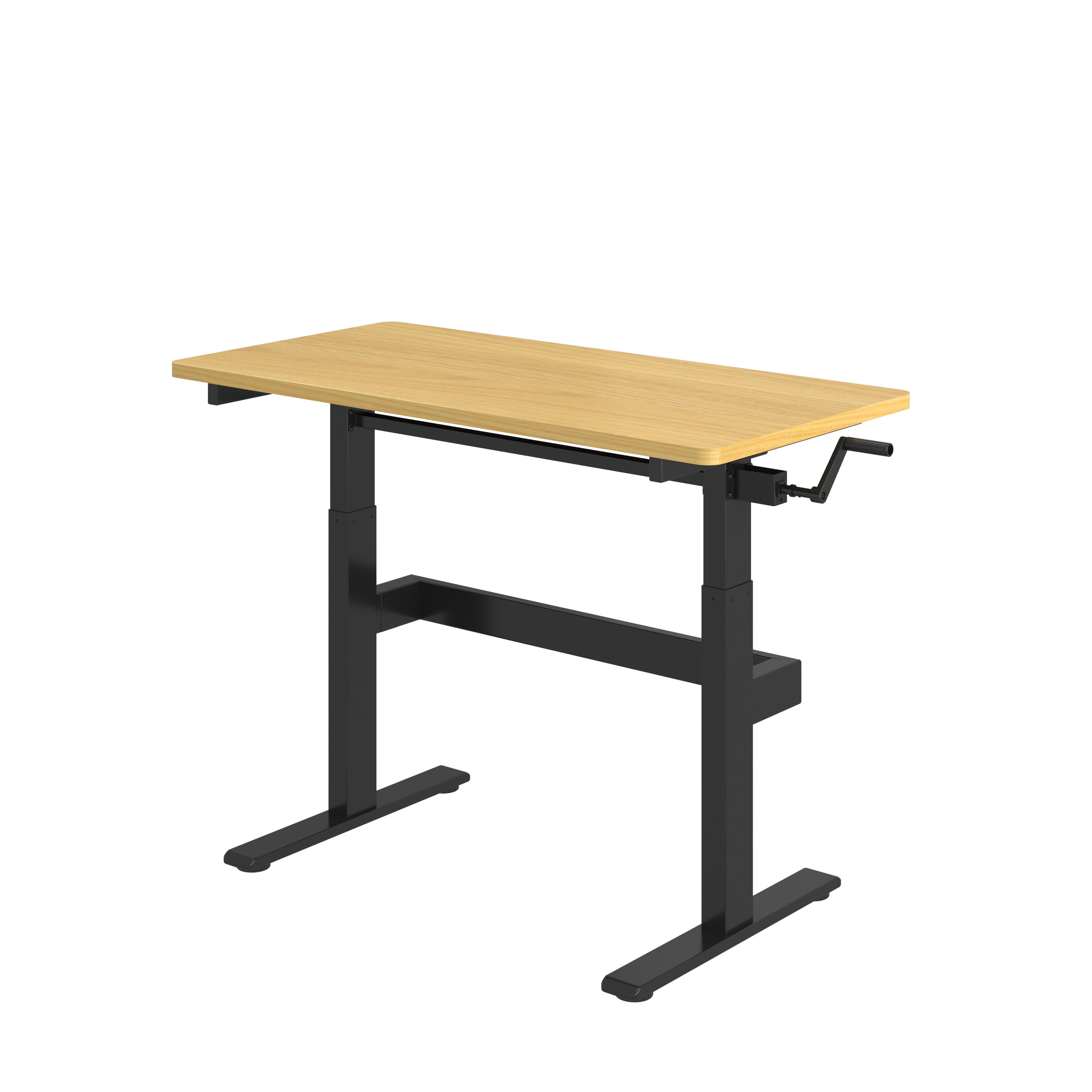 Latitude Run® 48" W x 24" D Hand Crank Adjustable Height Workbench with ...