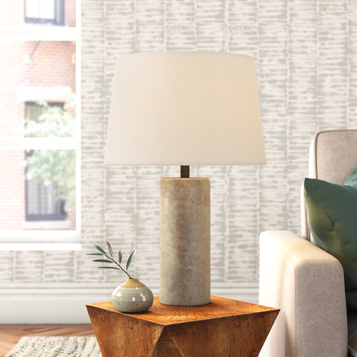 Joss & Main Astere Travertine Table Lamp & Reviews | Wayfair