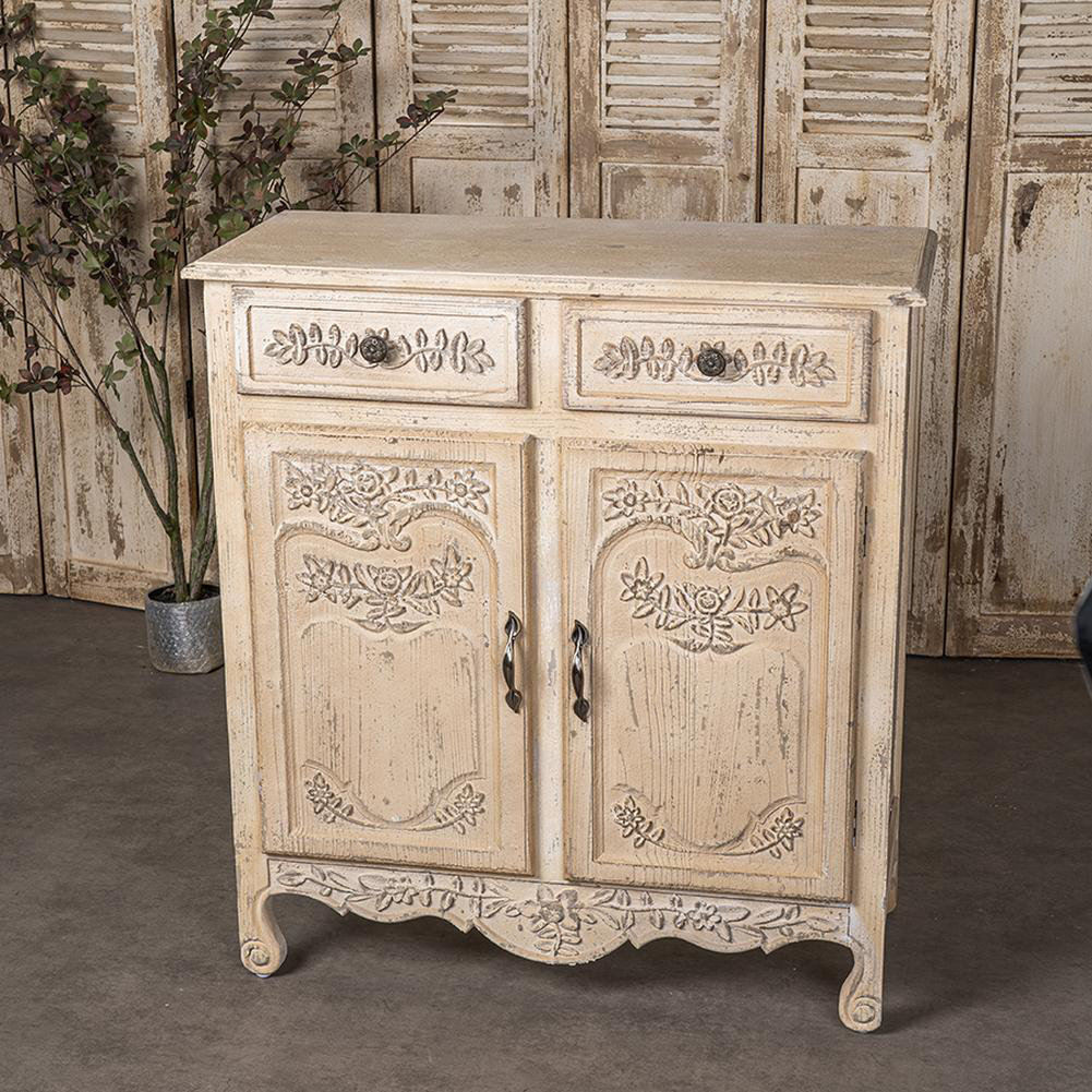 Ophelia & Co. Elegant Vintage Wooden Cabinets | Wayfair