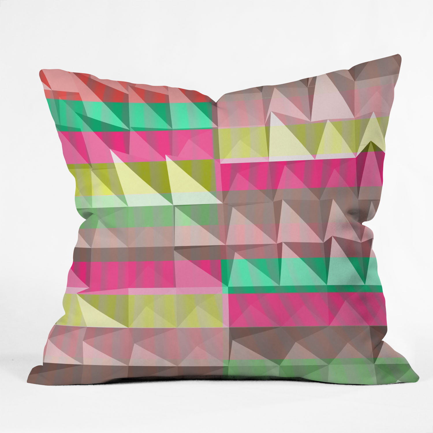 Deny Designs Jacqueline Maldonado Pyramid Scheme Throw Pillow | Wayfair