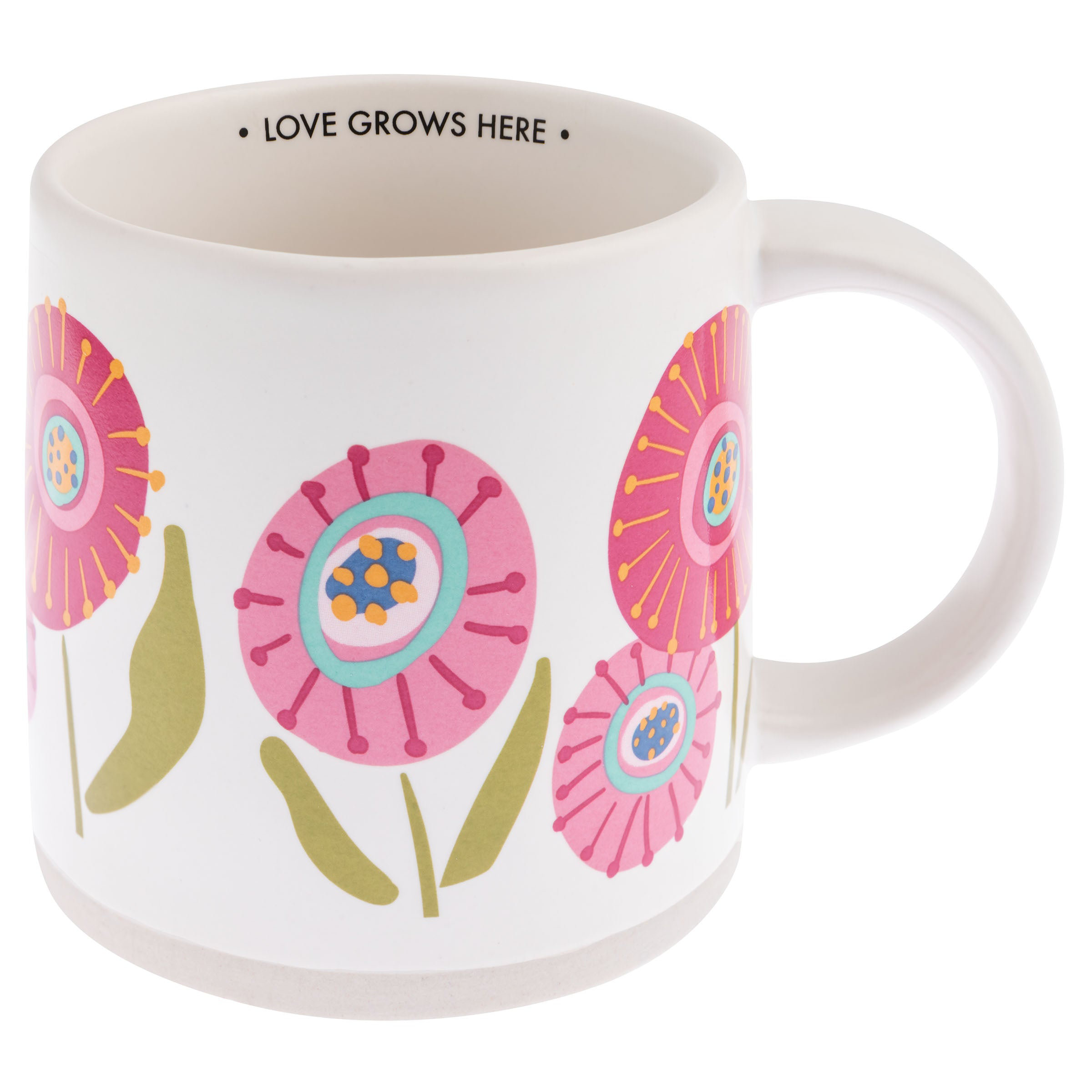 Red Barrel Studio® Shelly Mug Love Grows Here | Wayfair