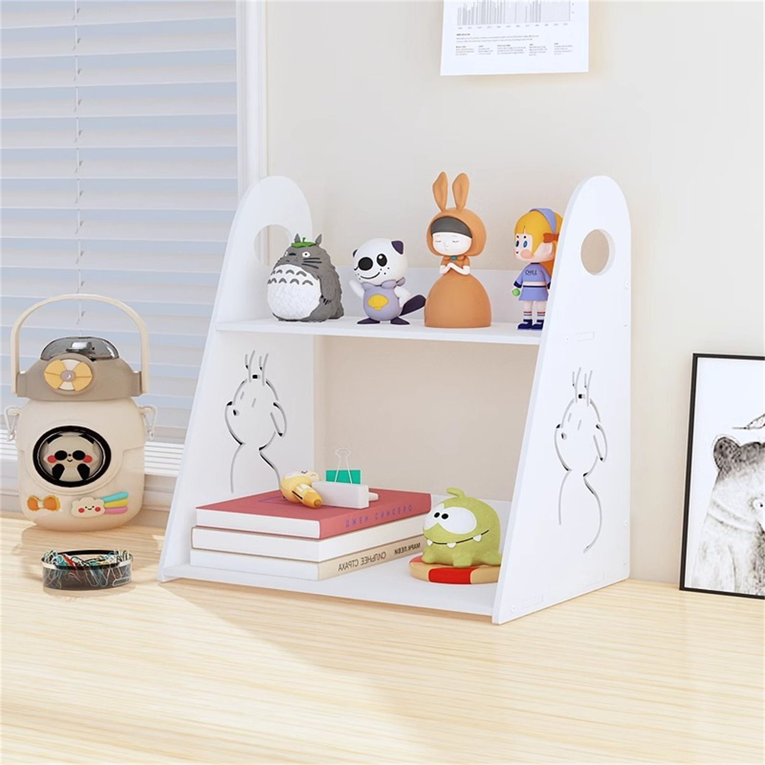 21 Tech Solutions Manufactured Wood Stackable Desk Organizer | Wayfair