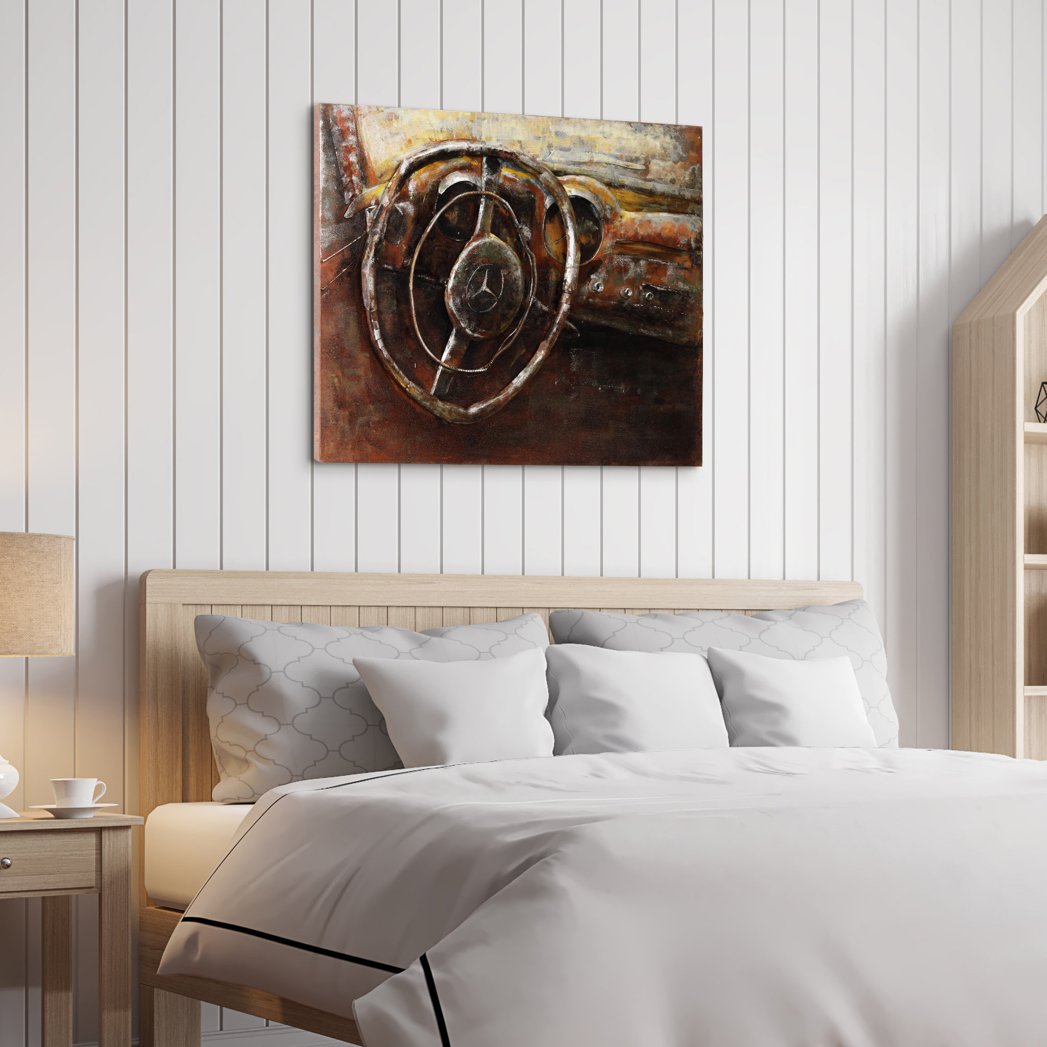 Empire Art Direct Handmade Transportation Wall Decor on Metal - Wayfair ...