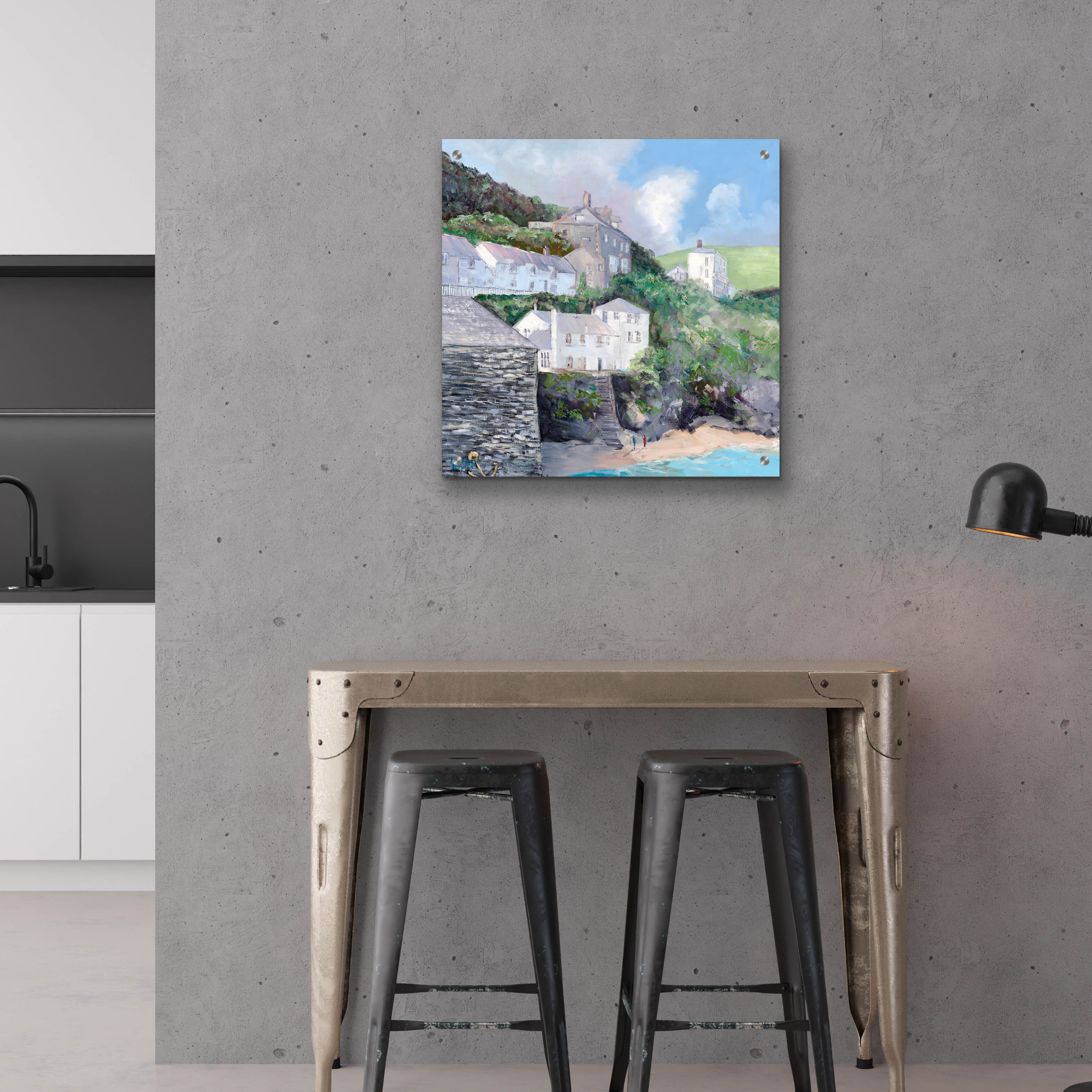 Beachcrest Home™ 'Port Isaac' by Meredith Howse Acrylic Glass Wall Art ...