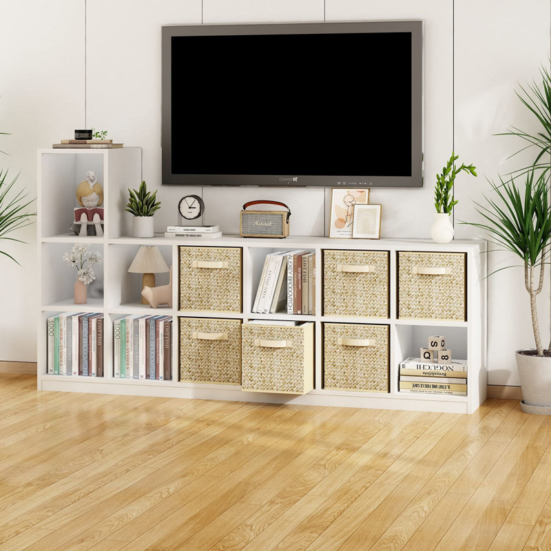 Latitude Run® Fabric Storage Bin - Set of 6 & Reviews | Wayfair