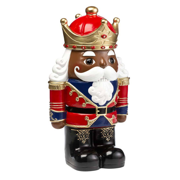 Plow & Hearth Nutcracker Shorty Lighted Figurine & Reviews | Wayfair