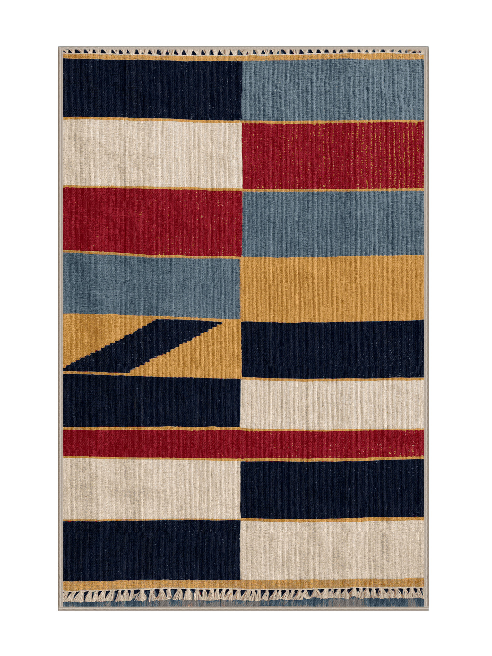 Longshore Tides Washable Maritime flag patterns Nautical Area Rug | Wayfair