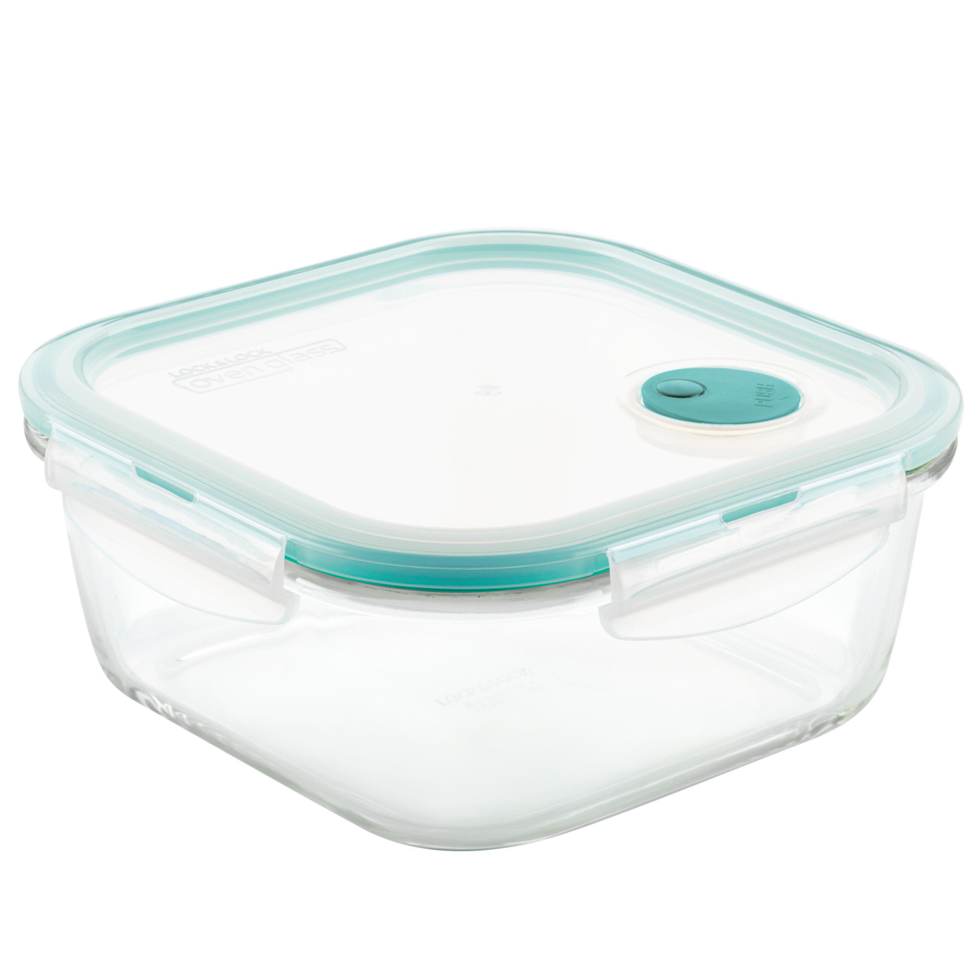 LocknLock Purely Better Vented Glass 47 Oz. Food Storage Container ...