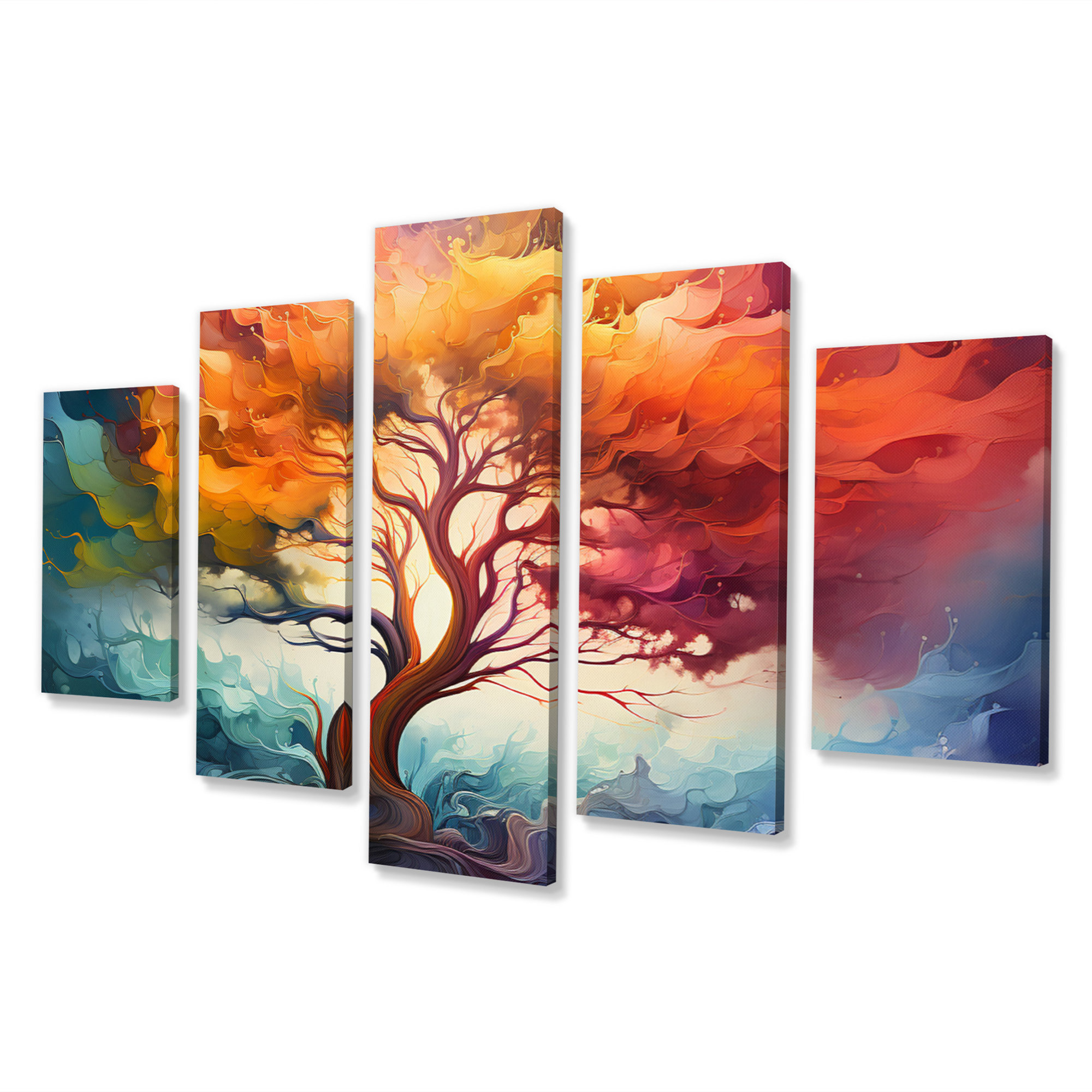 Winston Porter Redwood Tree Majesty In Motion I - reproduction de toile ...